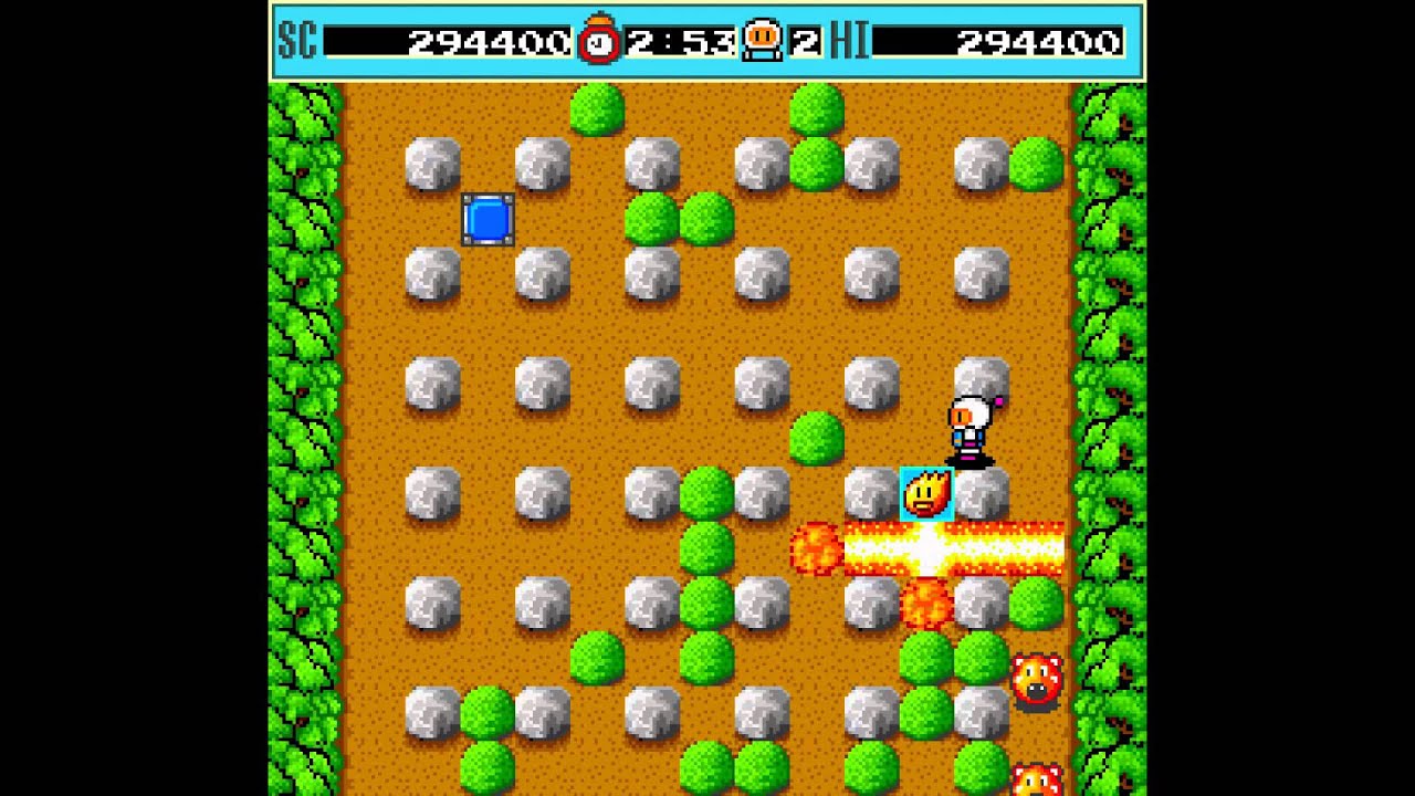 Dyna Blaster - Stage 4-5 (1992) [MS-DOS] - YouTube