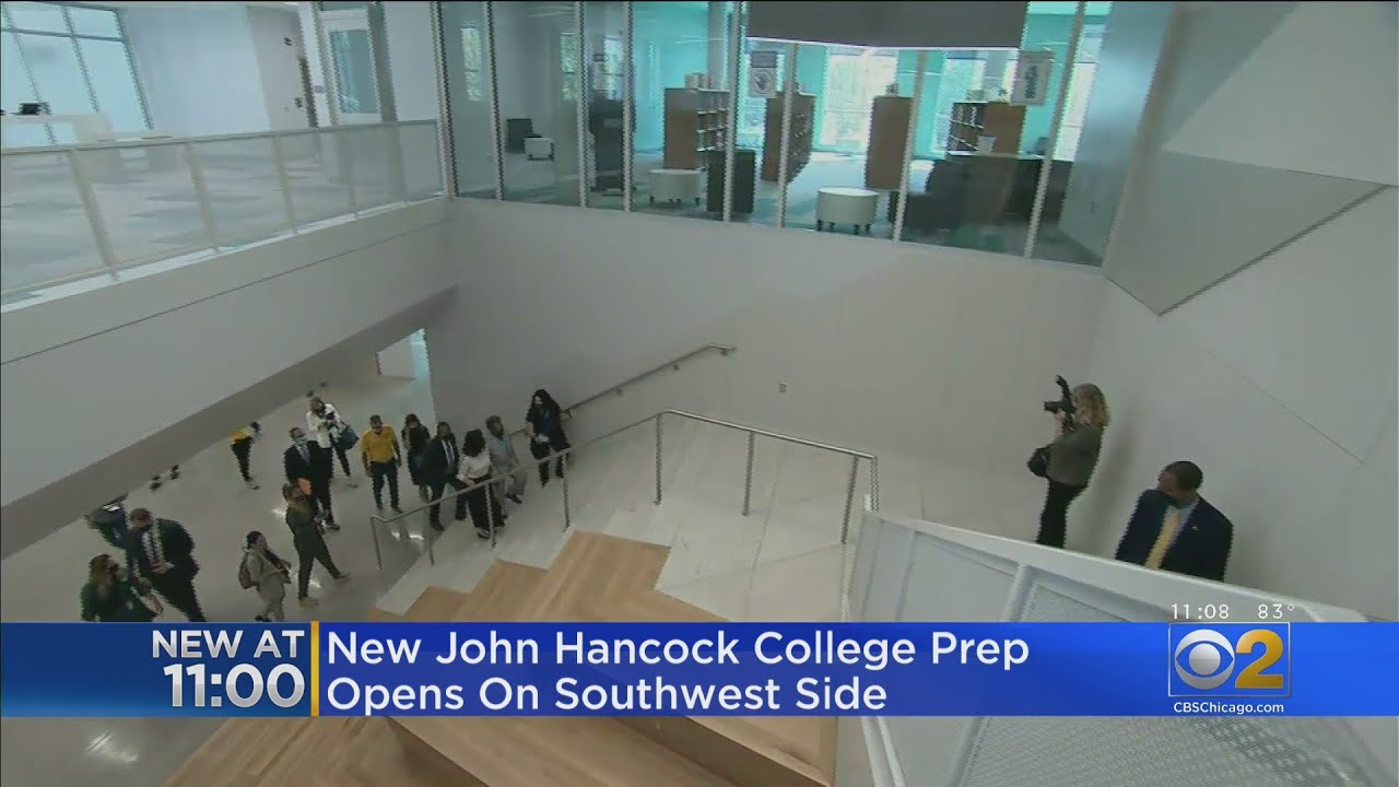 New John Hancock College Prep Opens On Southwest Side - YouTube