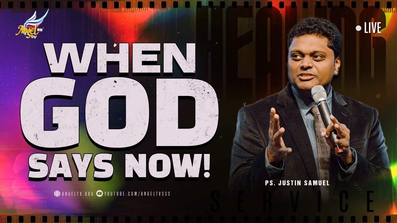 Healing Service | Pastor Justin Samuel | When God Says Now! | 29 March ...