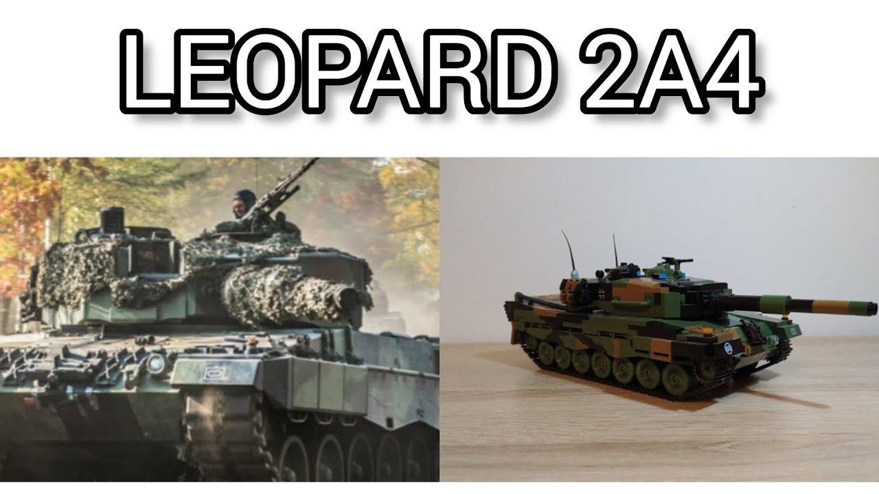 Cobi MOD - Leopard 2A4 (full "powerpack") scale 1:35 - YouTube