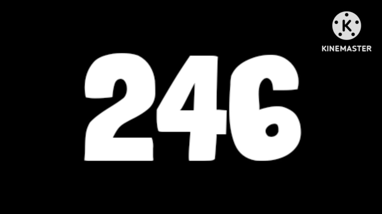 246 Second Countdown Timer With Soundeffect - YouTube