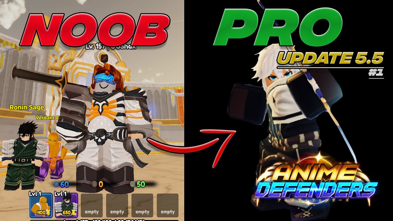 Going from Noob to Pro in Anime Defenders Episode #1 - YouTube