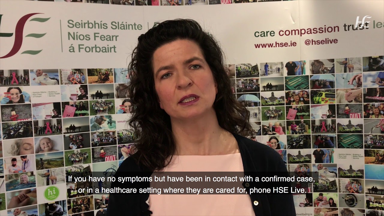 Update about COVID-19 (novel coronavirus) from Dr. Sarah Doyle, HSE ...
