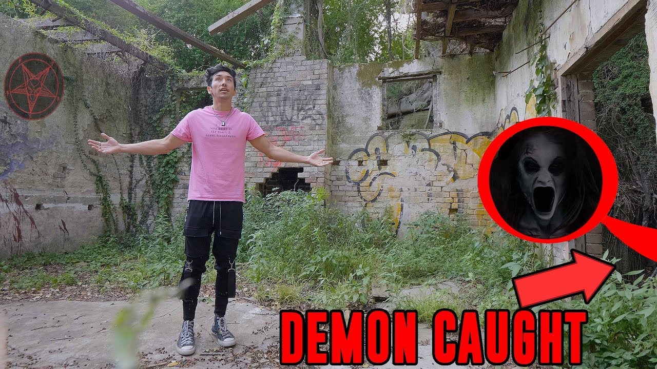 Talking to a Demon at Abandoned Mental Hospital (Caught on Camera ...