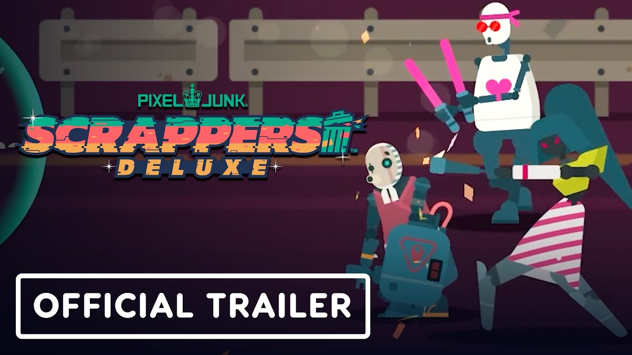 PixelJunk Scrappers Deluxe - Official PlayStation Announcement Trailer ...
