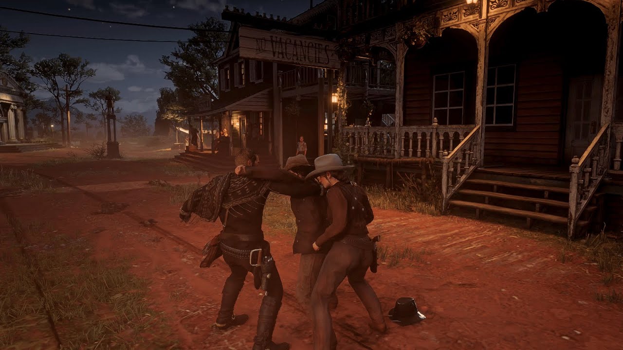 Red Dead Redemption 2 - Brutal Fist fight Compilation (Part - 04) - YouTube