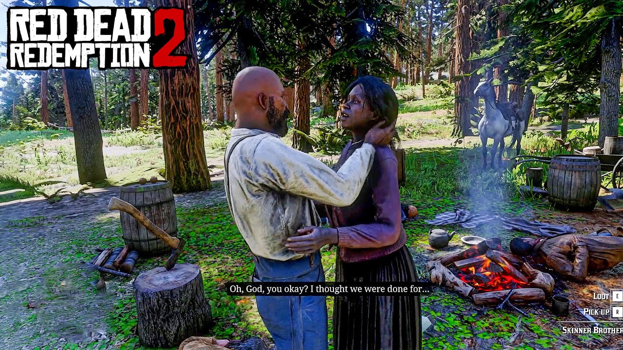 I tried many playthoughs just to save this couple - RDR2 - YouTube