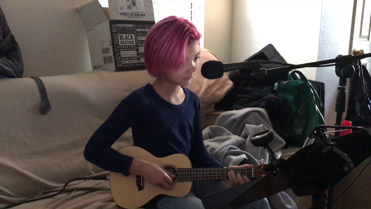 9-Year-Old Singer “Lovely” - Billie Eilish (Ukulele Cover) by Lotus ...