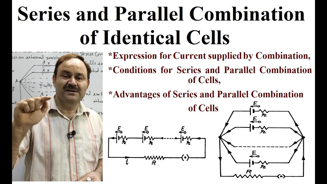 Combination of Cells-1:Series and Parallel Combination of Identical ...