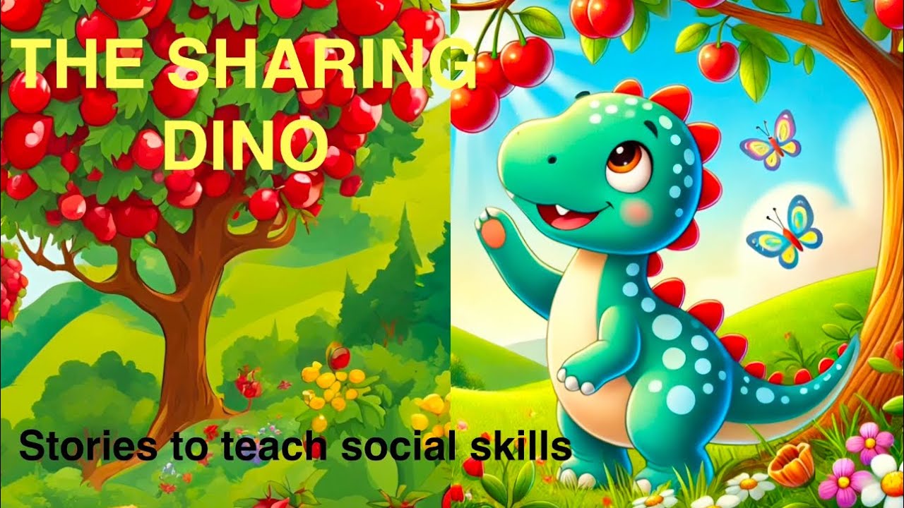 Sharing story! Social skills story. Teaching kids to share - YouTube