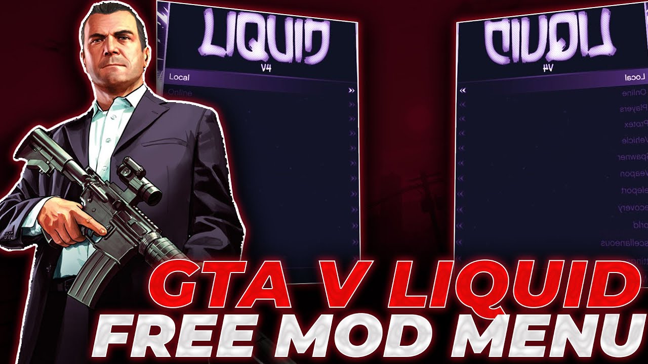 Liquid Mod Menu | Free Mod Menu Gta V | GTA 5 Cheat & Mod Menu Download ...
