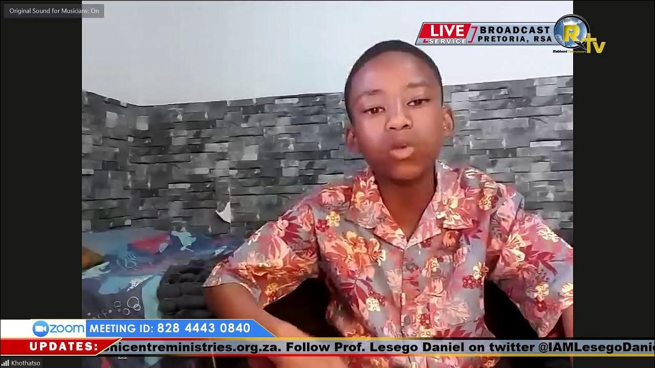 16 SEPTEMBER 2023 SATURDAY LIVE BROADCAST SERVICE WITH PROF. LESEGO DANIEL AND SONS PART 1 - YouTube