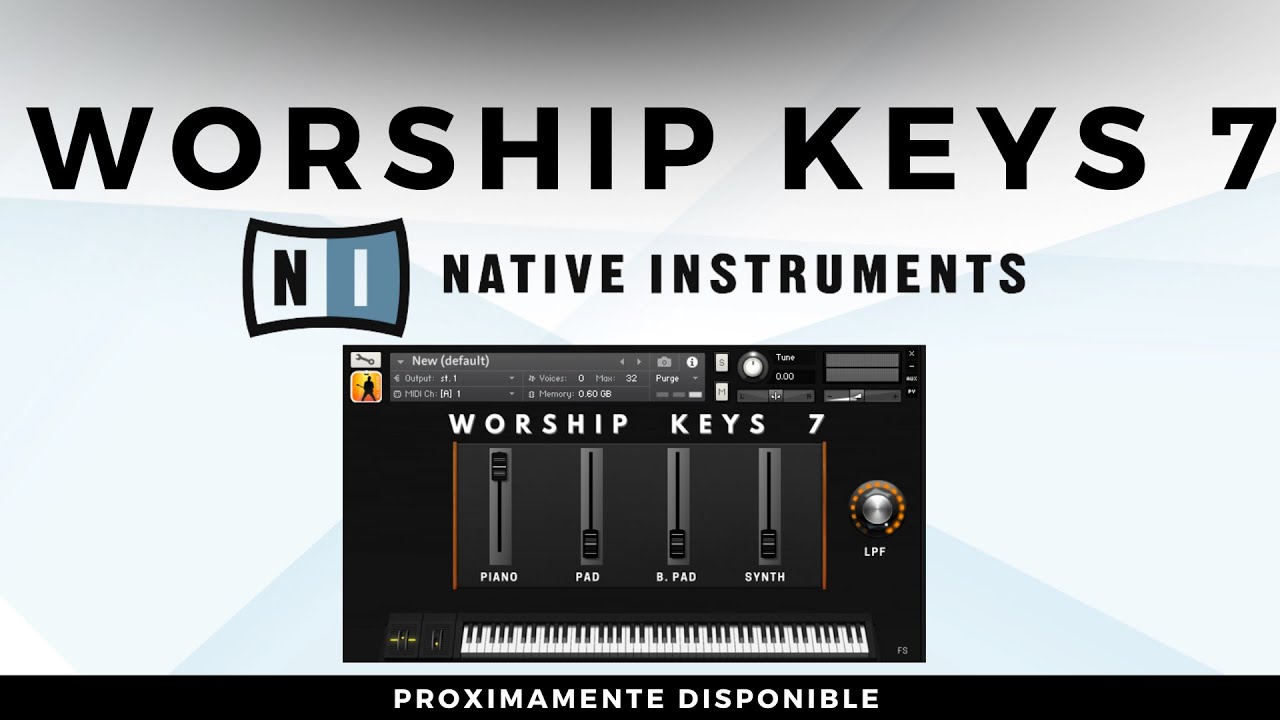 Worship Keys 7 |Proximamente Disponible| Kontakt - YouTube