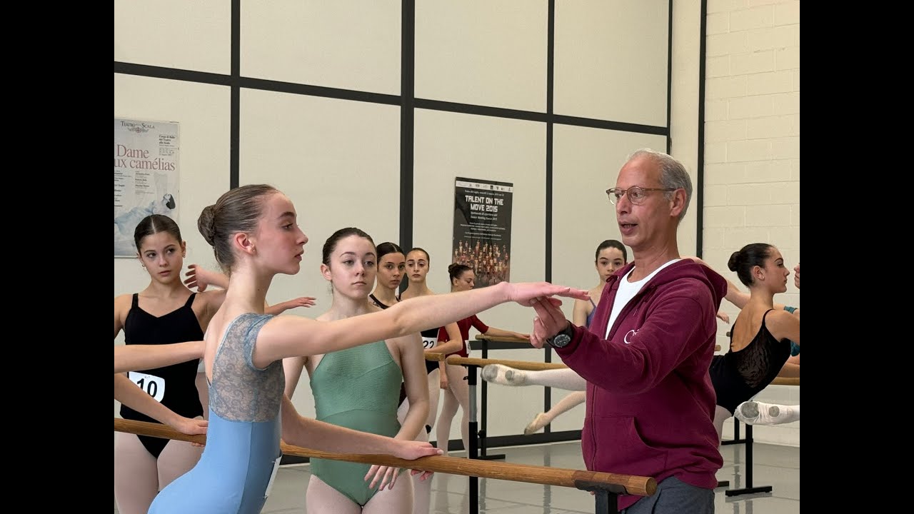 ballet audition Ecole Nationale de Danse Marseille - YouTube