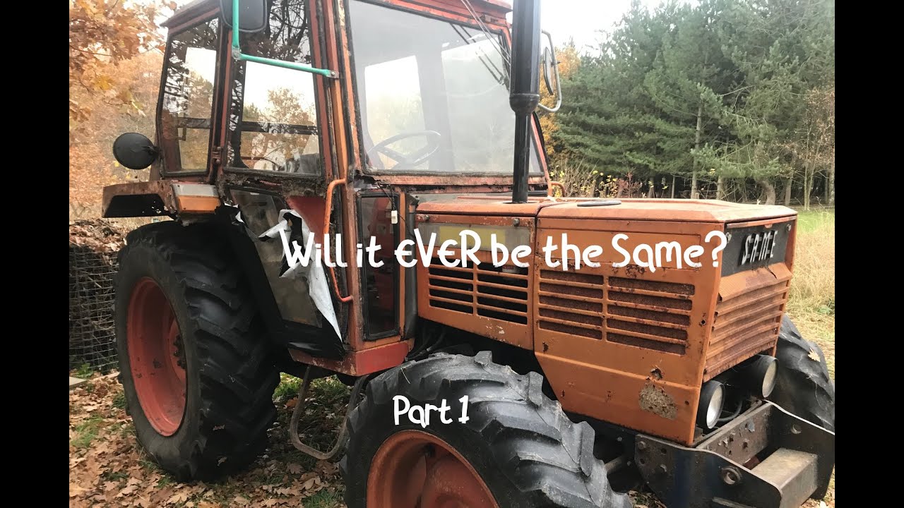 SAME Taurus 60 Restoration , Can It be SAVED? Part 1 Battery, Fuel Line ...