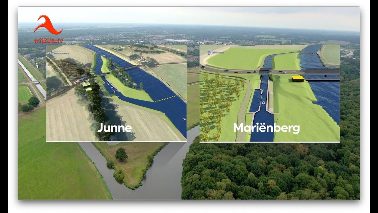 Gramsbergen: hoe bevaarbaar wordt de Overijsselse Vecht? - YouTube