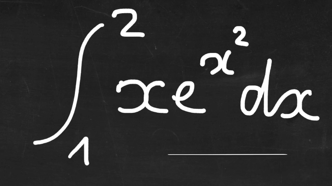 Calculer une intégrale avec des exponentielles. Terminale - YouTube