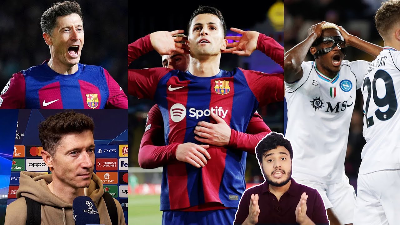 Barcelona 1st Ucl Quarter-Final since Messi | Barcelona Vs Napoli 3-1 ...