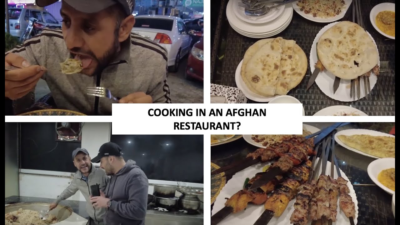 گزارش ایمان هاشمی از یک رستورانت افغانی و خوردن غذا های وطنی بعد از دیر