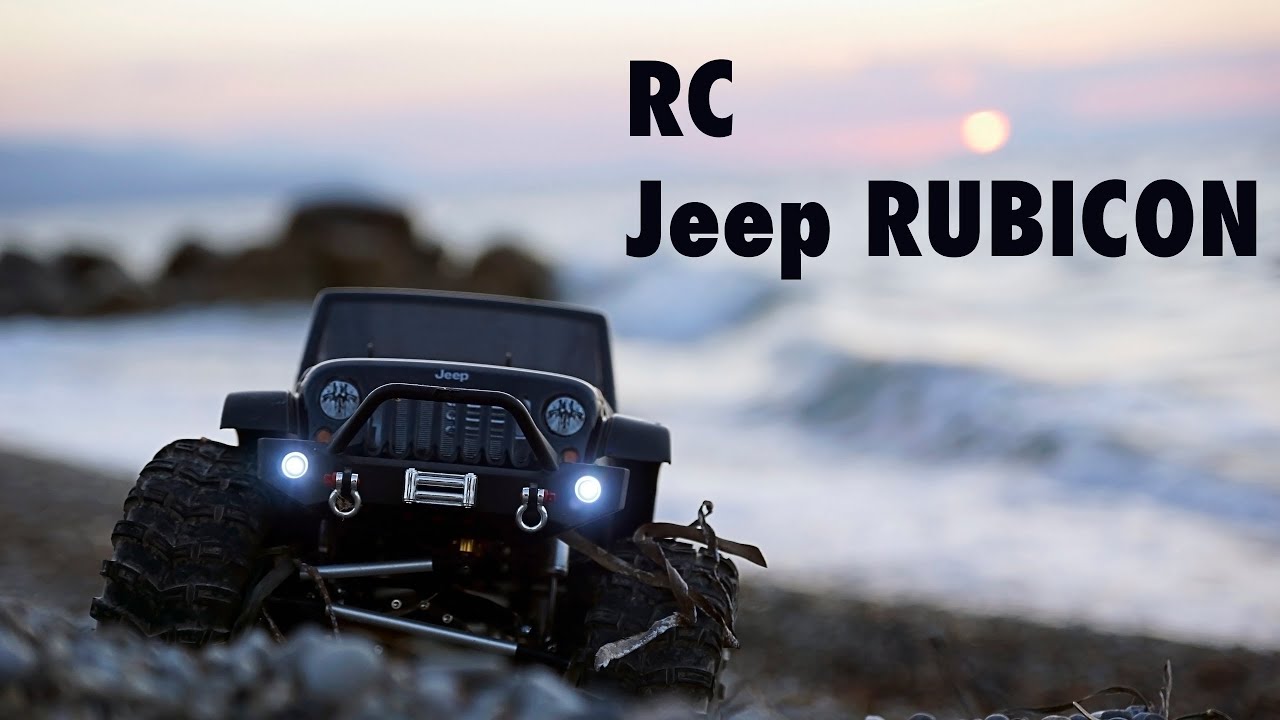 RC Jeep Rubicon Proline body - YouTube