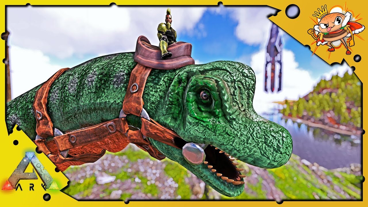 This Amazing New Dino Harvests EVERYTHING Brachiosaurus Taming - Ark ...