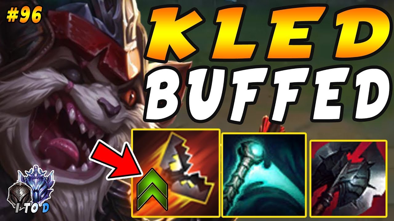 BUFFED Kled HARD CARRYING Every Teamfight with Essence Reaver + B ...