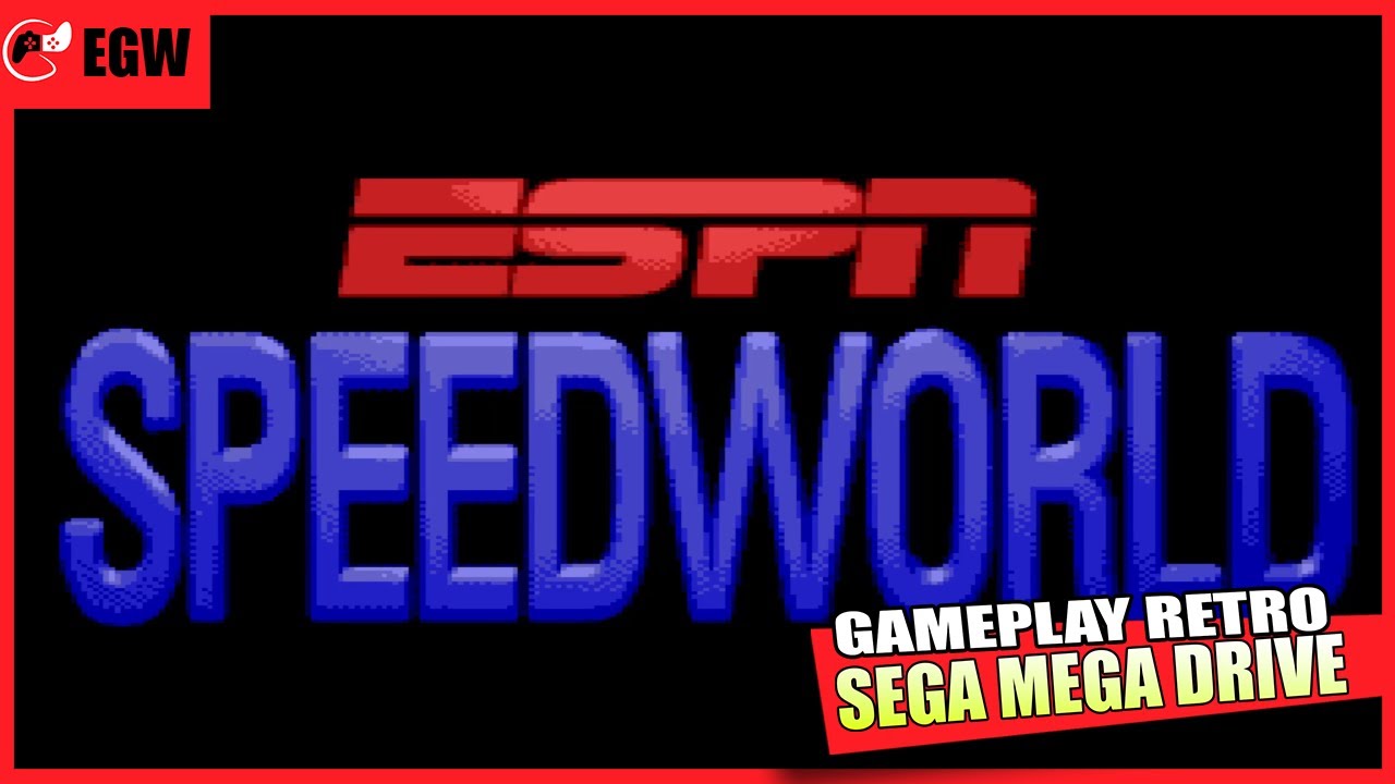 SEGA MEGA DRIVE - ESPN: SpeedWorld - YouTube