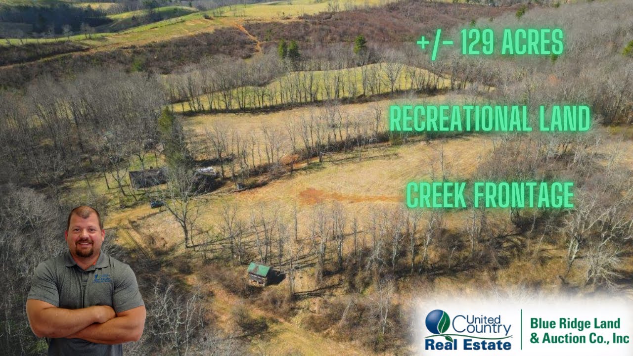 SOLD - Awesome Farm/Recreational Land Up for Auction in Floyd, VA ...