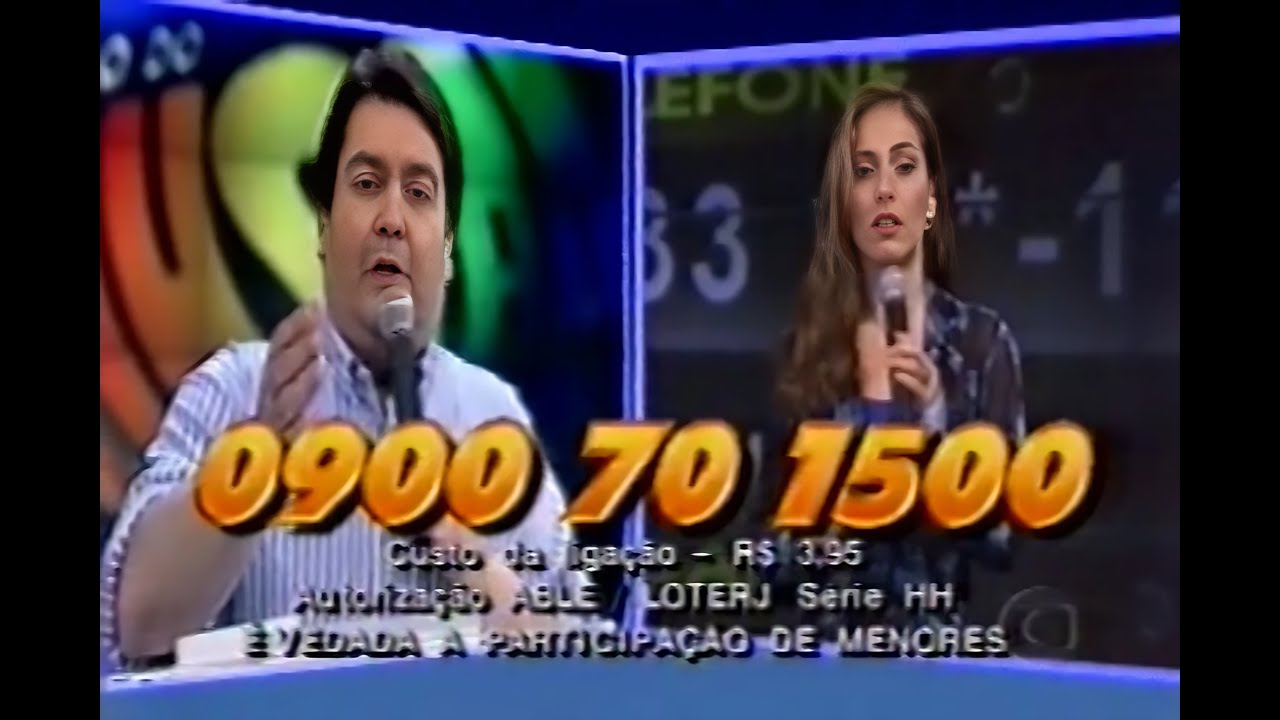 DOMINGÃO DO FAUSTÃO | JUNHO 1998 - YouTube