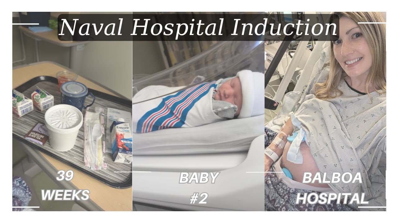 Induction Day at 39 Weeks! Welcoming Our Son at Naval Medical Center ...