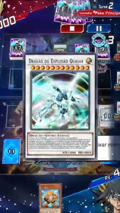 Invocando Dragão da Explosão Quasar - Yu-Gi-Oh! Duel Links - YouTube