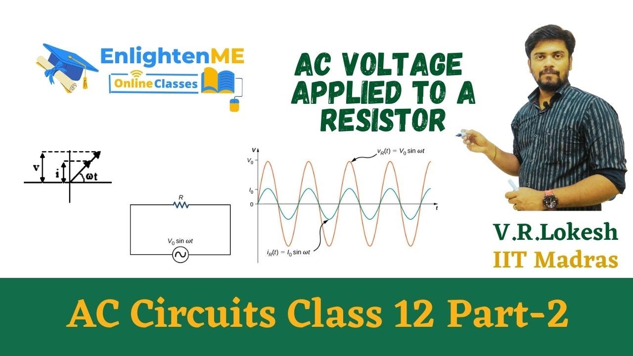 AC Circuits | AC Voltage connected to Resistor | Part-2 | NEET | IIT ...