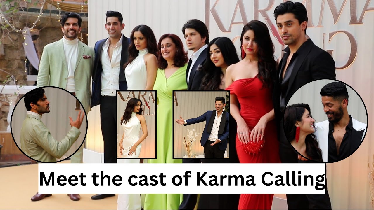 Cast of The New Web Show - Karma Calling || Disney Hotstar ...