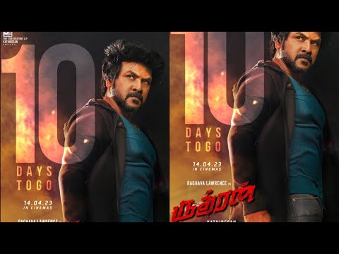 Rudhran New Poster | 10 Days To Go Rudhran movie | Ragavalawrence ...