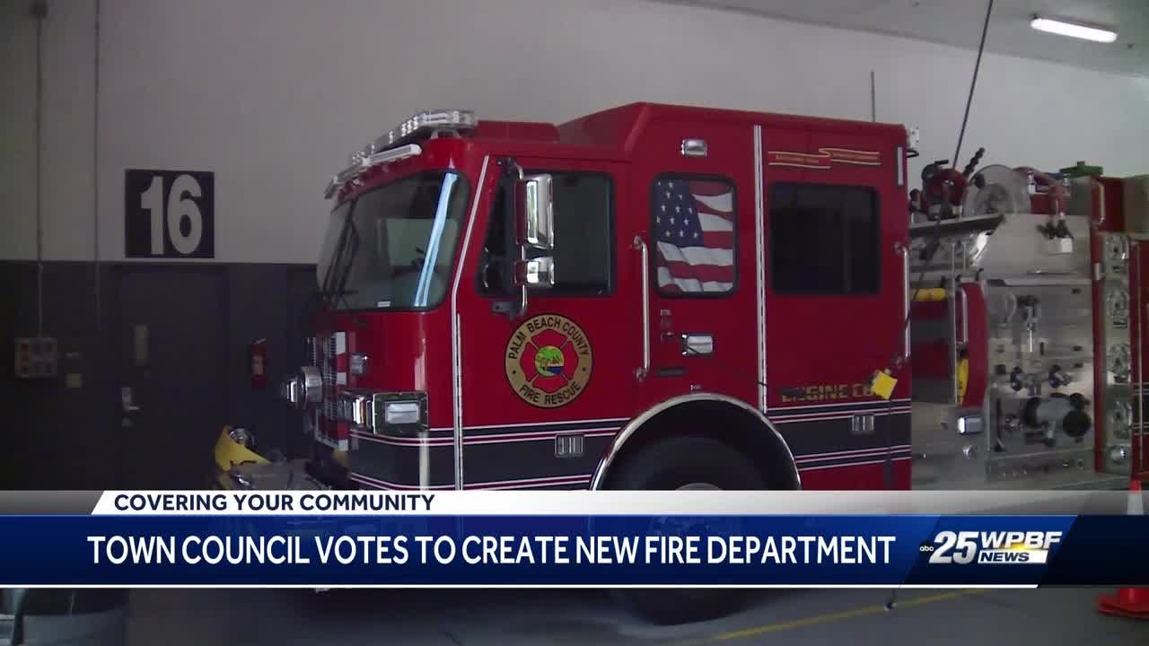 Jupiter Town Council approves plans for independent fire rescue ...