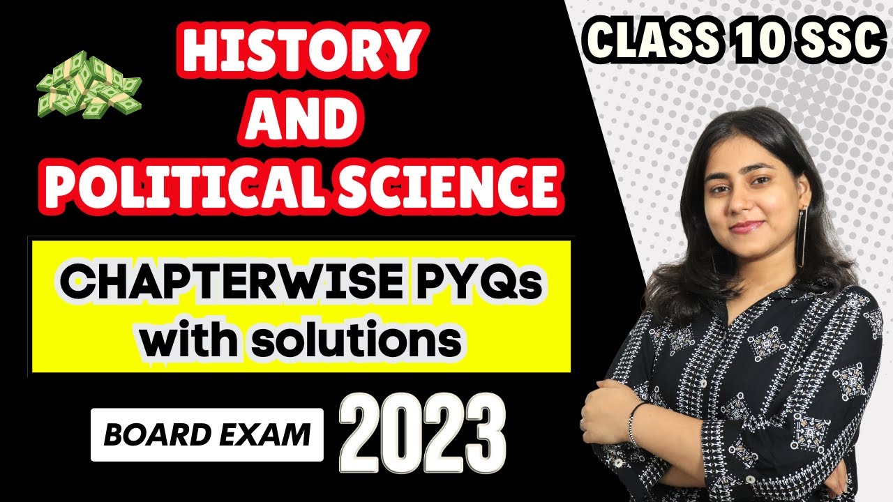 History and Political Science Chapterwise PYQs with solutions | Class ...