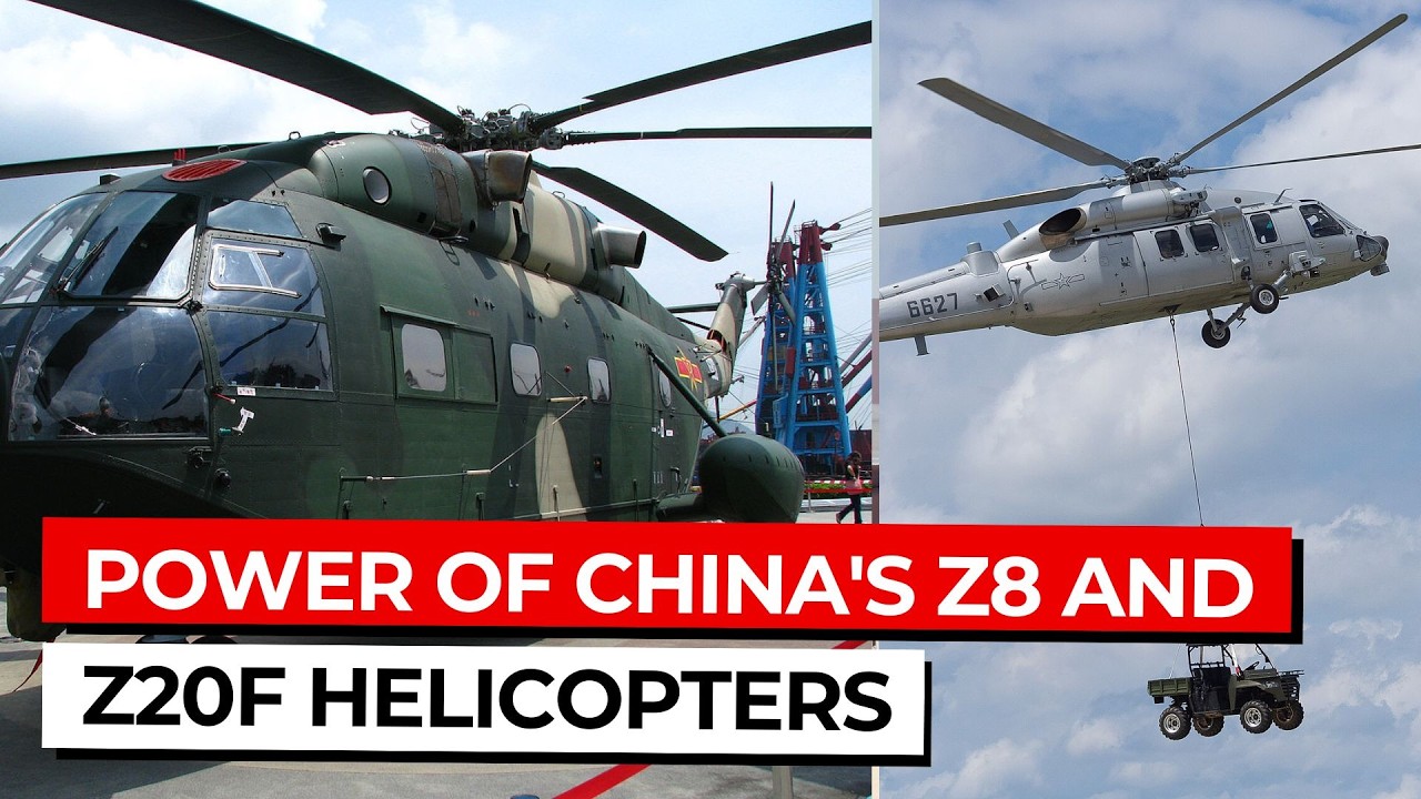 Meet China's Heavyweights: A Deep Dive into the Z8 and Z20F Helicopters ...