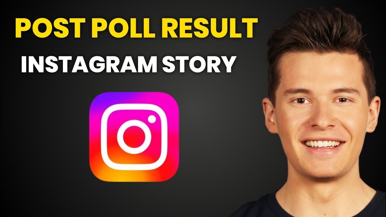 How to Post Poll Results on instagram Story - YouTube