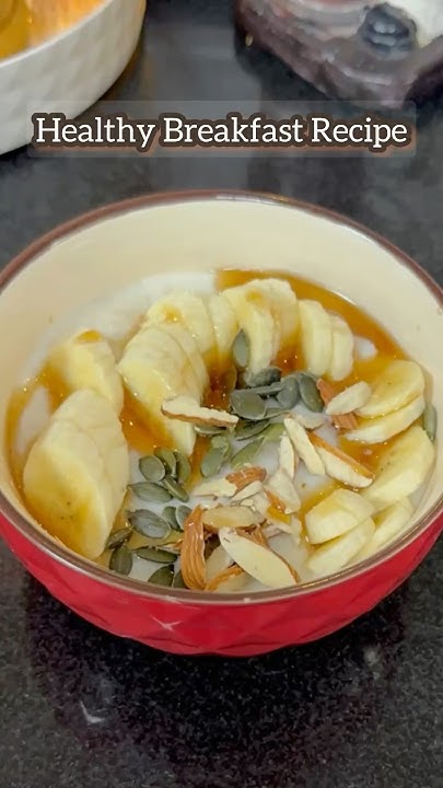 Milk Oats Recipe For weight loss - Quick and Easy Breakfast option - Weight Loss Breakfast - YouTube