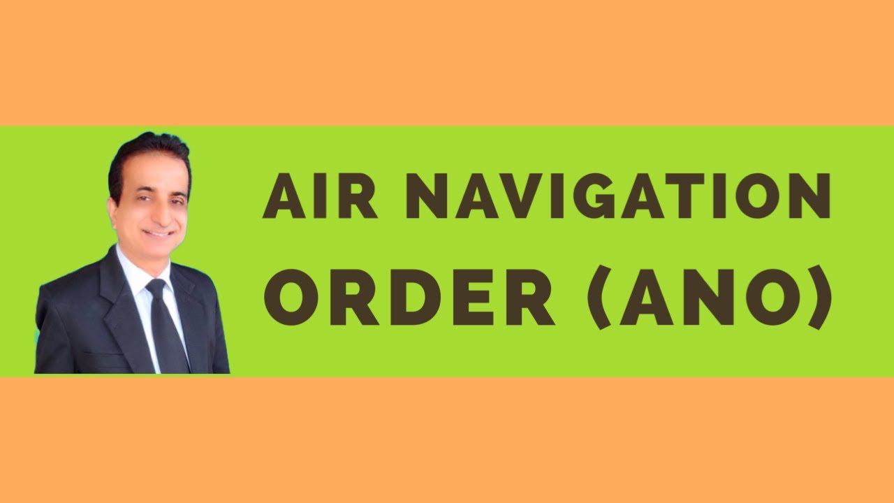 Air Navigation Order (ANO) | Iqbal International Law Services® - YouTube
