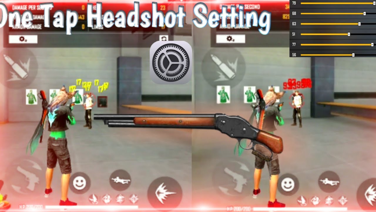 NEW ONE TAP HEADSHOT TRICK M1887 | M1887 HEADSHOT TRICK 2022 | 100% WORKING | 10 FF - YouTube