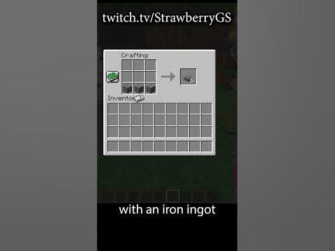 Stonecutter Minecraft Crafting Recipe - YouTube