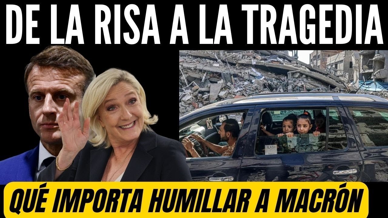 DE LA RISA A LA TRAGEDIA | Qué importa humillar a Macrón; MICRÓFONO ...