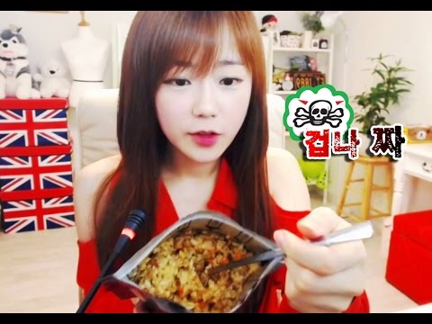 Choi Hanna★Shockingly Salty!! MRE Mukbang!! [AfreecaTV BJ Hanna Mukbang Mukbang]