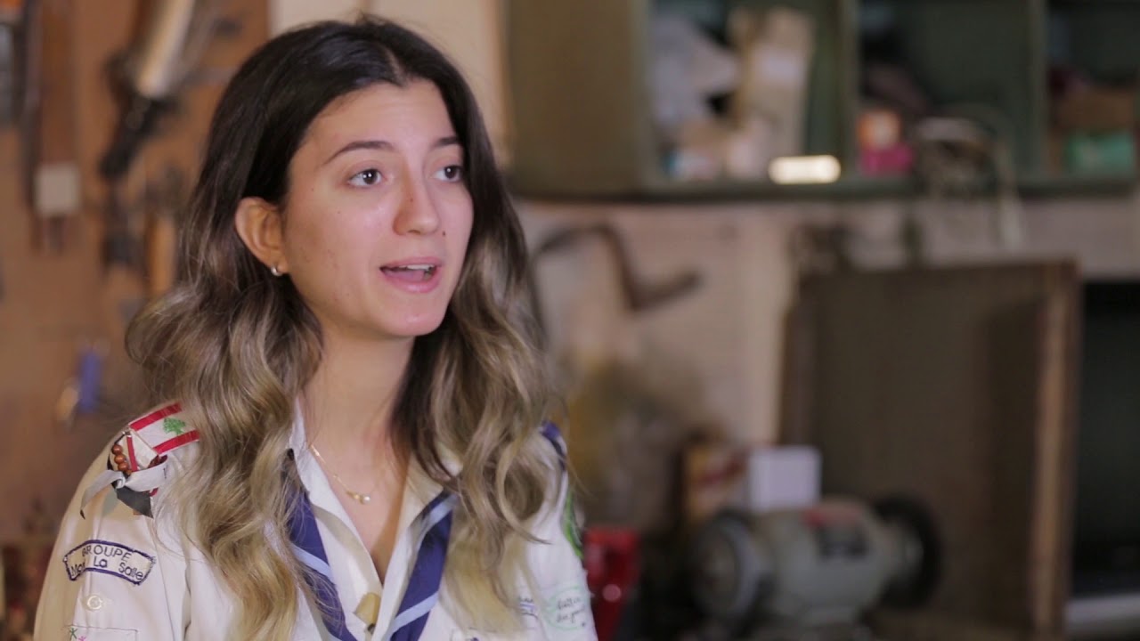 Les Scouts du Liban dans les Écoles Lasalliennes au Liban - YouTube