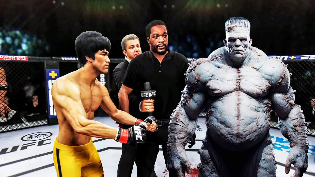 UFC 4 | Bruce Lee vs. Giant Frankenstein [EA Sports UFC 4] - YouTube
