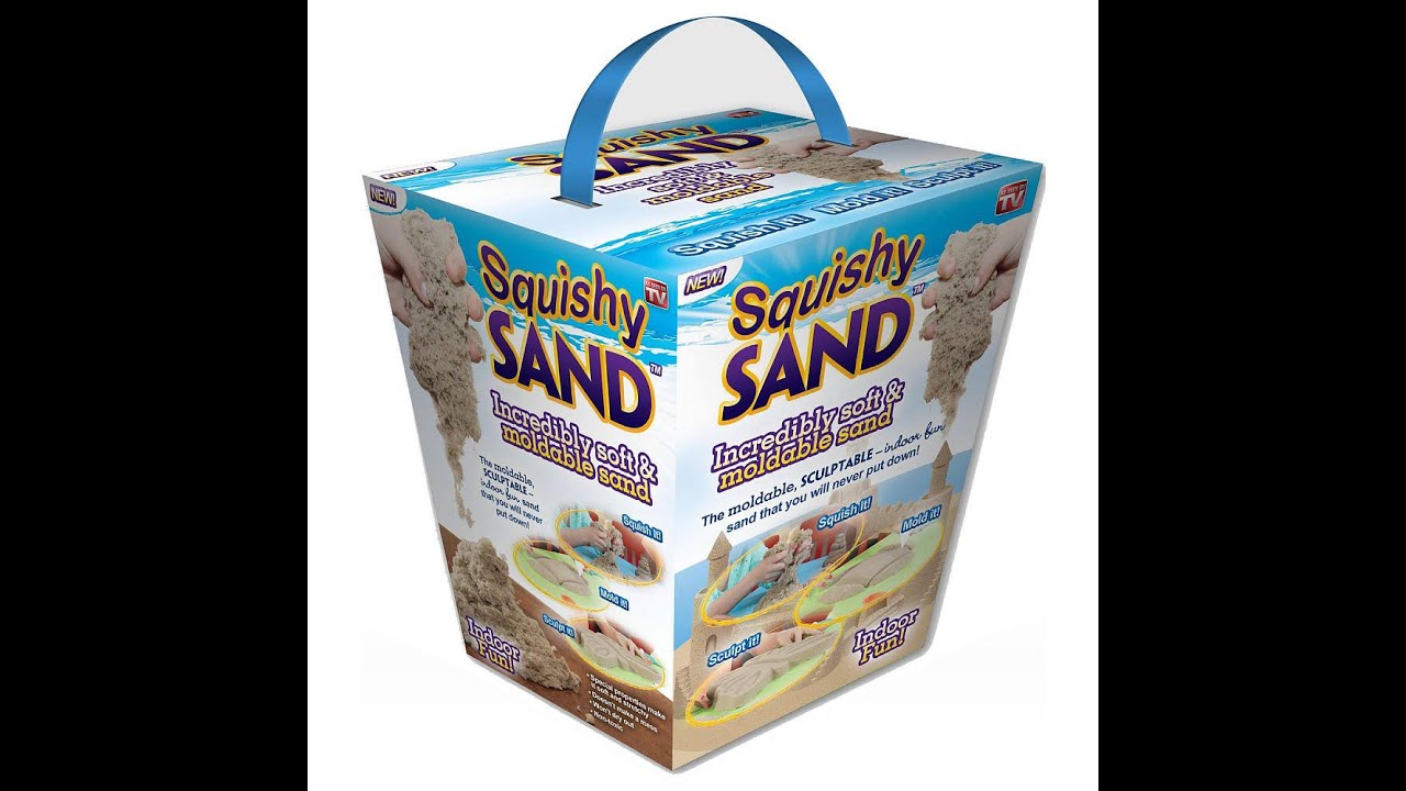 Whamo Squishy Sand - Unboxing Video - YouTube