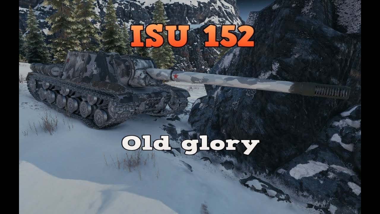 ISU 152 old glory 3994 damage - YouTube