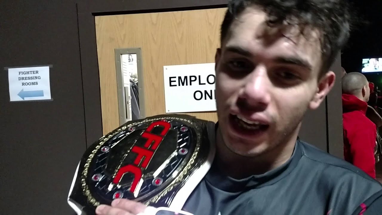 Matt Roman Post fight Interview (CFFC 56) 2 /27/16 - YouTube