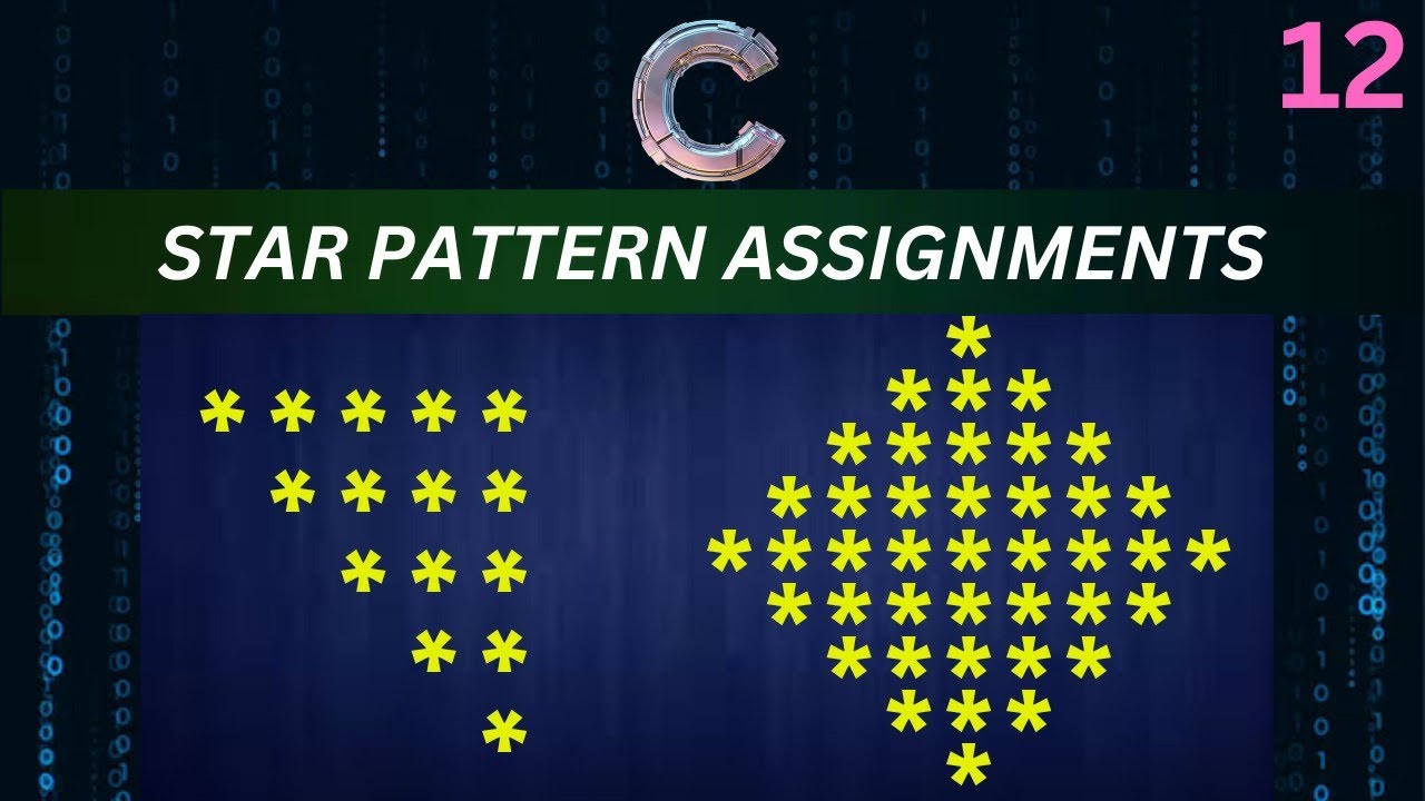 STAR PATTERN ASSIGNMENT @ExploreByPushpendra - YouTube